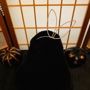 Accessories | Rhinestone Bunny Ears Headband | Poshmark